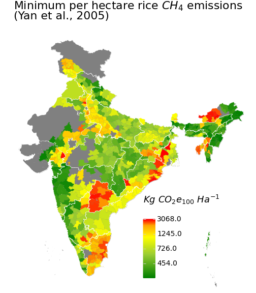 Potential for reducing greenhouse gas emissions from cropland in India: where, Which(crop), and ...